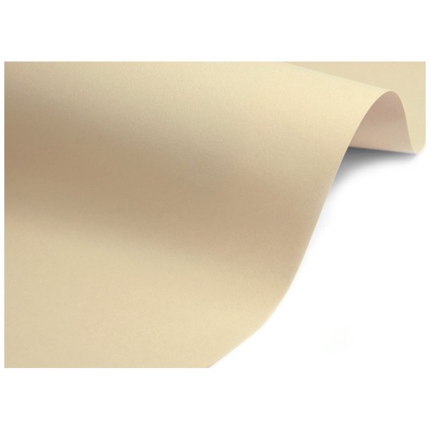 Papir Beige 120g - Ensfarvet Papir - Papirgalleriet
