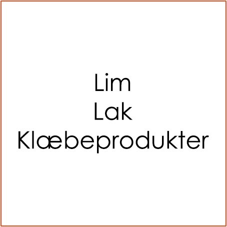 Lim/Lak/Klæbeprodukter - Papirgalleriet
