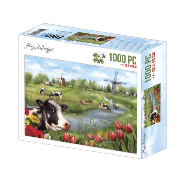 Jigsaw Puzzle - Puslespil The Nederlands - Diverse - Papirgalleriet