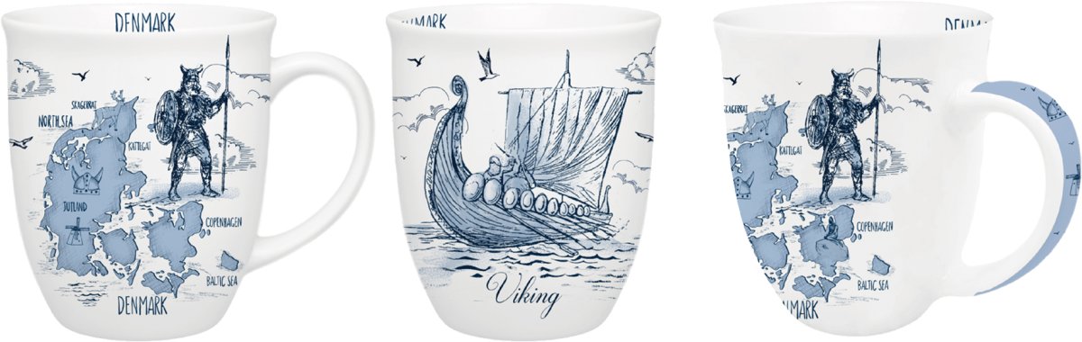 Krus Viking - Kaffe/Te Krus - Papirgalleriet