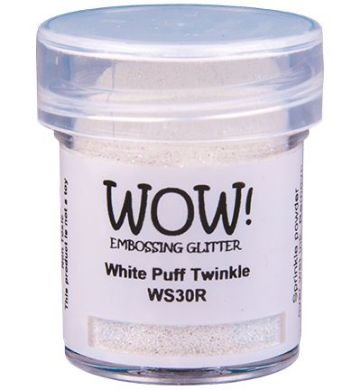 WOW! Embossing Powder Glitter White Puff Twinkle 15ml WS30R - WOW ...